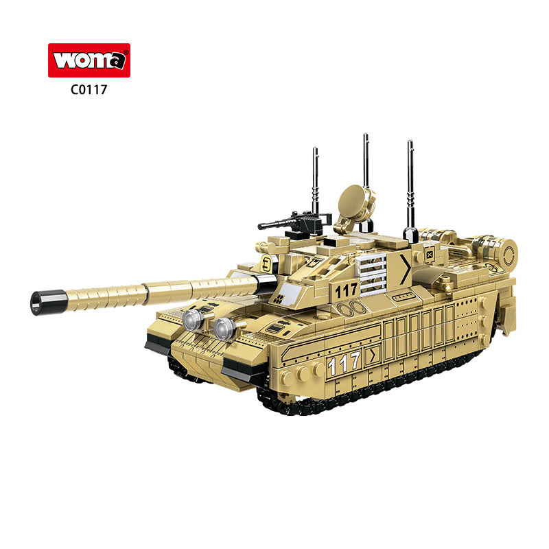 Woma Building Blocks - Military Tank – Chai Namibia