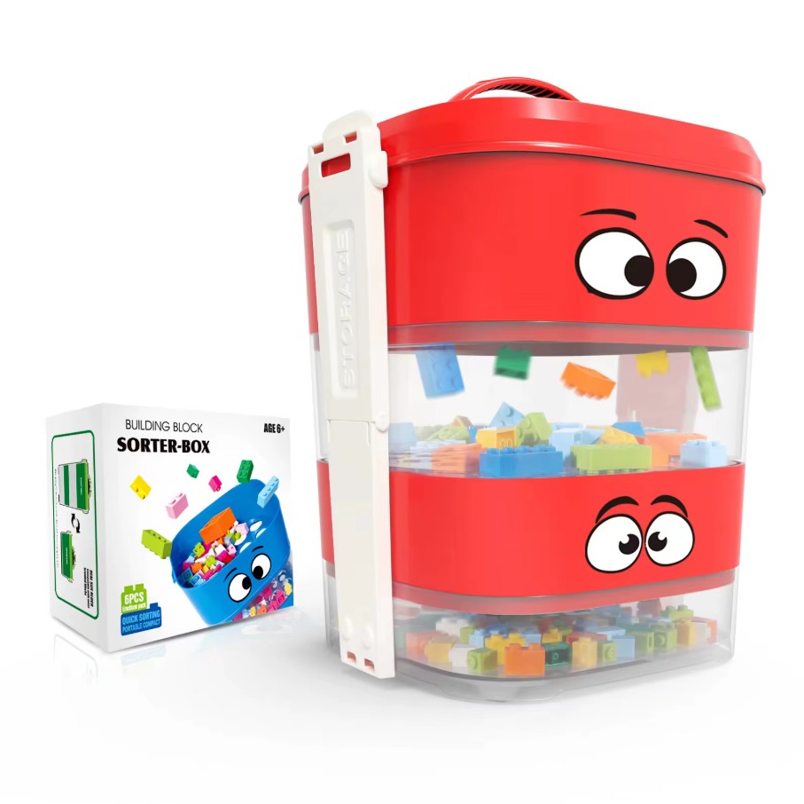 Lego & Building Blocks Sorting & Storage Boxes - Compatible With Class ...