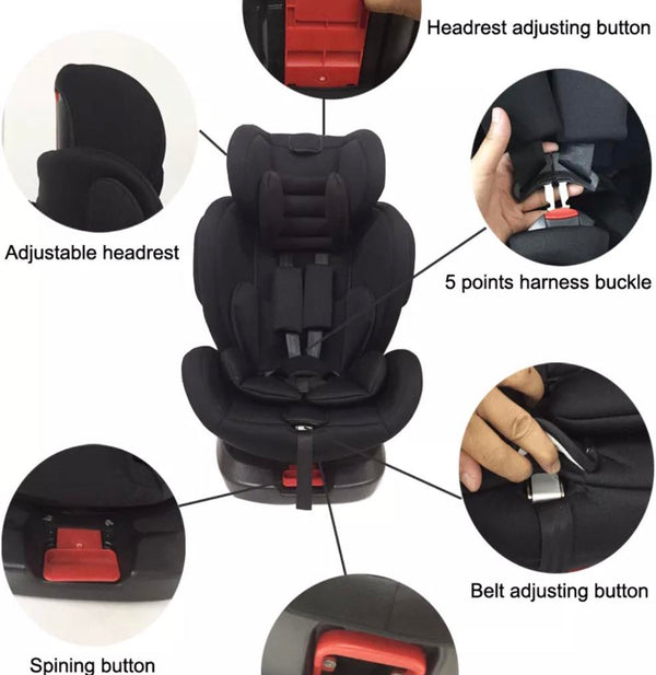 COMFORT360 ALL-IN-ONE CAR SEAT (GROUP 0+/1/2/3) – Chai Namibia